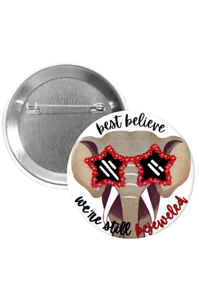Alabama Game Day Pin Buttons 2.25" (Various Styles) – Style House Frisco