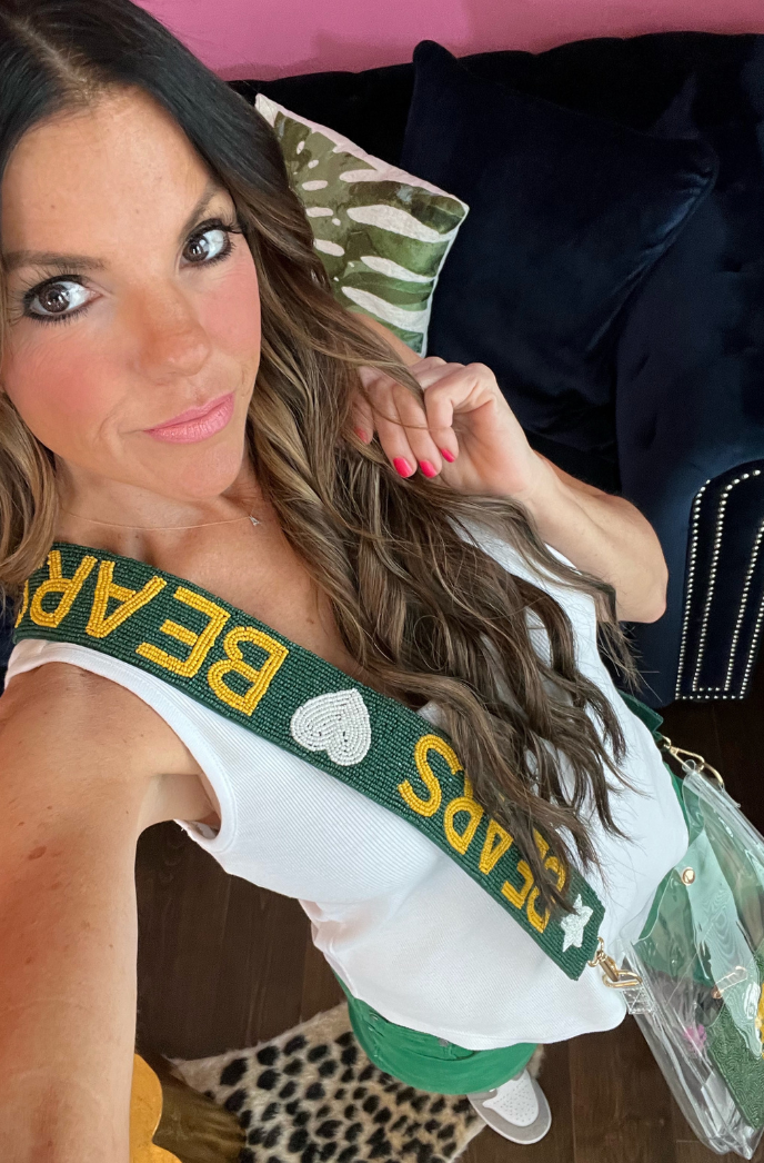 Beaded Game Day Spirit Strap – Style House Frisco