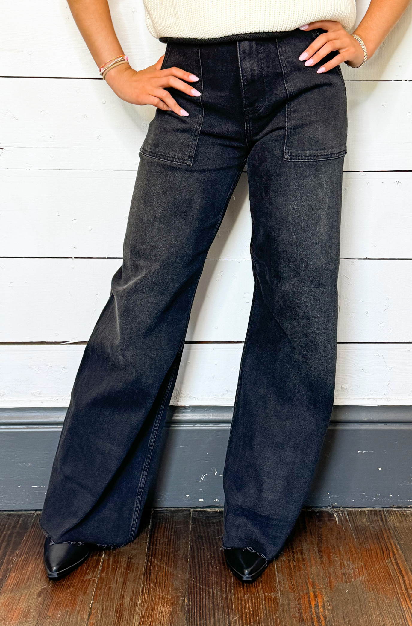 Penny High Rise Wide Leg Jean - Collins - Pistola Denim – Style House ...