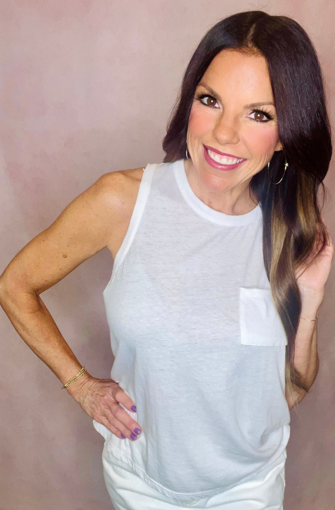 Rpet Vintage Jersey Low Armhole Pocket Muscle Tank - Chaser (FINAL SAL ...