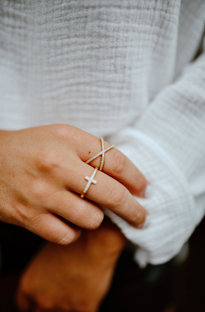 Xena Pave Ring – Style House Frisco