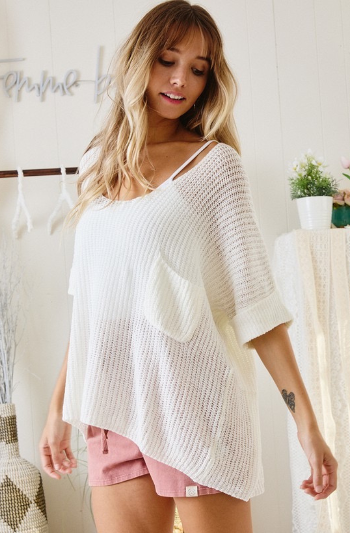 Siesta Key Sweater (2 Colors) – Style House Frisco